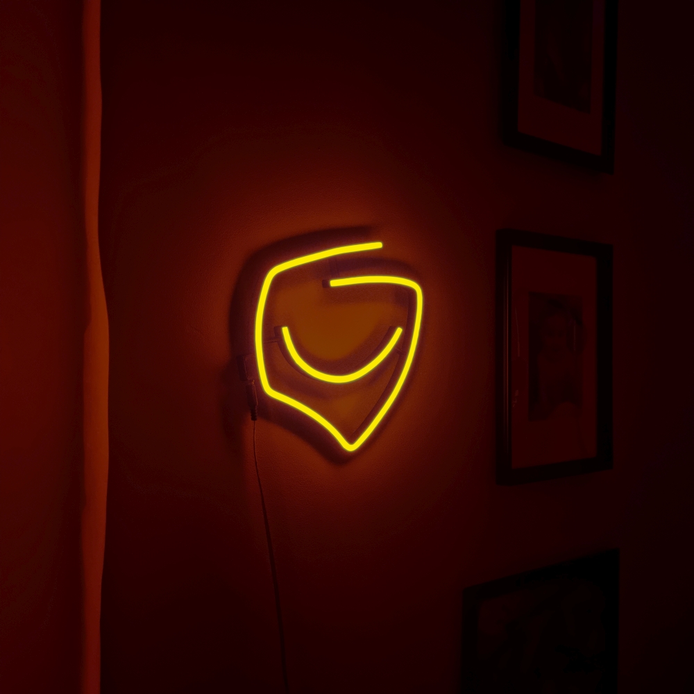 Neon Uśmiechnięta Polska - neonifikacja